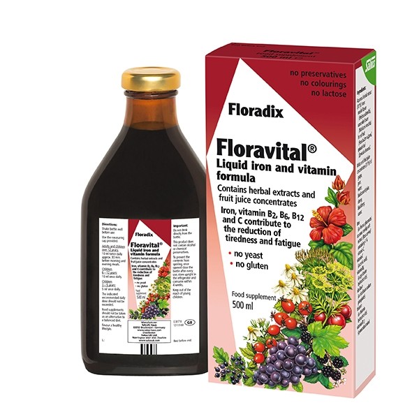 FLORADIX Liquid Floravital Iron and Vitamin Formula 500ml - Portman's ...