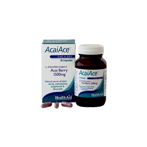 Health Aid AcaiAce 30 Capsules - Portman's Pharmacy