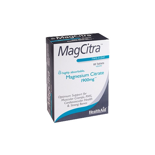 Health Aid MagCitra 60 Tablets - Portman's Pharmacy