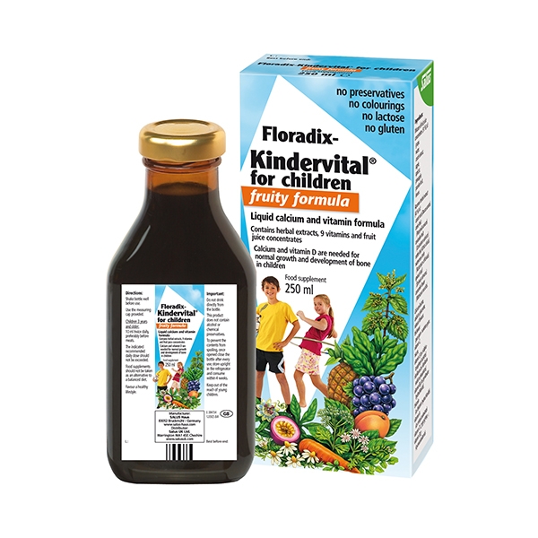 FLORADIX Liquid Kindervital Fruity Formula for Children 250ml - Portman ...