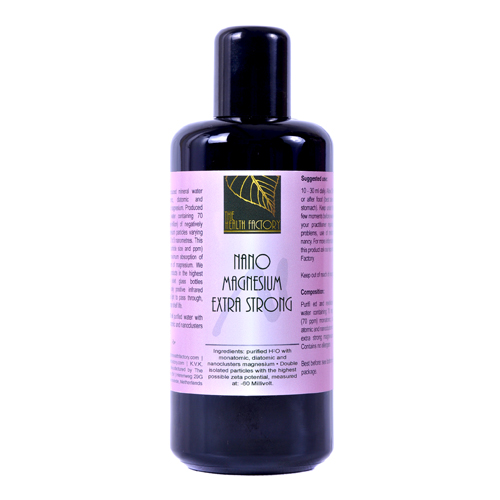 The Health Factory Nano Mineral Water Magnesium Extra Strong 200ml ...